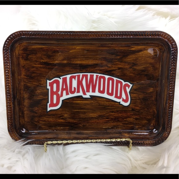 Accessories | Custom Wood Grain Backwoods Rolling Tray | Poshmark